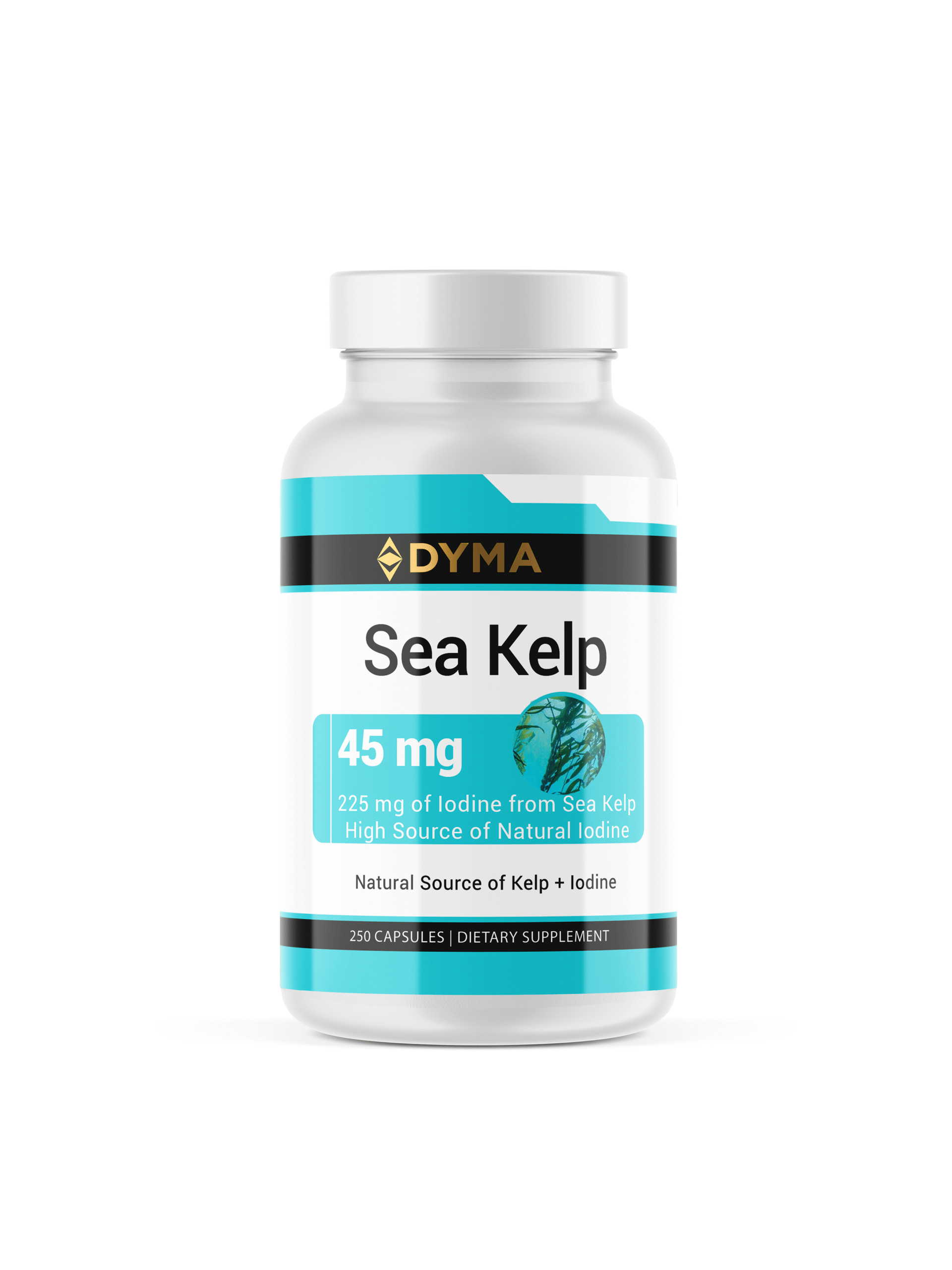 DYMA® Sea Kelp Supplements - 225 mcg for IQ Support - DYMA®